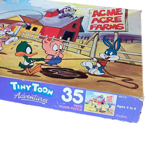 Warner Bros. | Toys | Tiny Toons Adventures Acme Acre Farms 35 Piece ...
